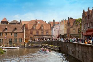 Brügge Bootsfahrt Bootstour inkl. Stadtführung, Preis ab 36€