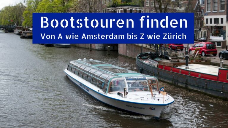 Bootstour-Bootsfahrt.de - Bootstouren vergleichen & buchen!
